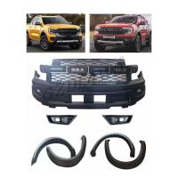 China Upgrade 4x4 Body Kits For Ranger 2022 XLT Upgrade To Raptor Bumper Body Kit for sale
