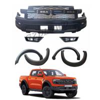 China Upgrade 4x4 Body Kits For Ranger 2022 XLT Upgrade To Raptor Bumper Body Kit for sale