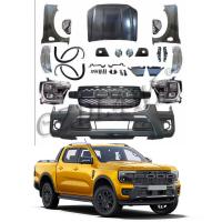 China ABS Conversion Body Kit For Ranger T6 T7 T8 Upgrade To T9 Wildtrak Upgrade Body Kit for sale