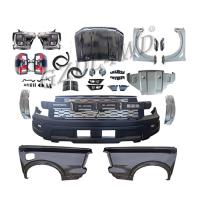 China Black 4x4 Conversion Kit For Ranger 2022 T9 XL XLS Upgrade To Raptor 1/1 Body Kits for sale