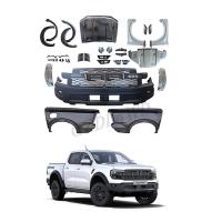 China Purple Horn Conversion Upgrade Body Kit For Ranger 2022 XLT Sport Wildtrak Upgrade To Raptor 1/1 for sale