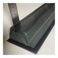 China Matte Black Window Rain Guard For Defender 2020 Acrylic Plastic Window Visors for sale