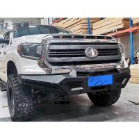 China Rolled Steel Front Bumper Guard For Tundra 2007-2020 Black for sale