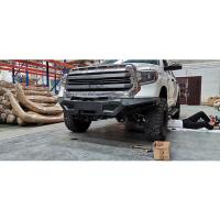 China Rolled Steel Front Bumper Guard For Tundra 2007-2020 Black for sale