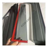 China Purple Horn Car Window Deflectors For Defender 110 2020 Rain Shields for sale