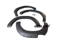 China OEM Fender Flares Matte Black 2015 2016 , Hilux Revo Wheel Arch Flares Toyota for sale