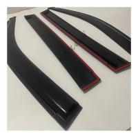 China Purple Horn Car Window Visor Deflectors Vent Sun Rain Guard For Landcruiser 2018-2019 Lc200 Accessories for sale