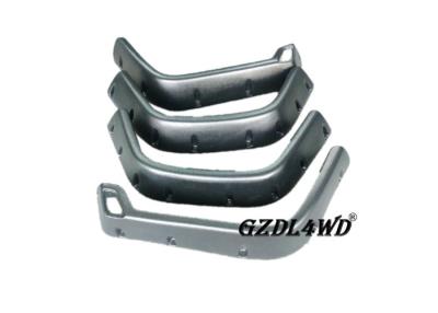 China Pocket Style 4x4 Wheel Arch Flares Matte Black Textured For Jeep Wrangler TJ for sale