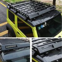 China 4X4 Car Roof Basket Luggage Steel Platform Roof Racks For JB74 JB64 Cargo Carriers Purple Horn for sale