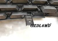 China Matte Black Toyota Fortuner Front Grill TRD Style With Tough Automobile Standard ABS for sale