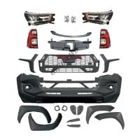 China Purple Horn Facelift Upgrade Body Kits For Hilux Revo 2015-2021 To GR Sport 2021+ for sale