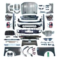 China ABS Full Set Bodykit Car Body Systems For Ranger T6 T7 T8 Upgrade To T9 2022 Raptor Widebody With Side Step bumper for sale