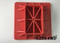 China Durable Red 4x4 Off Road Accessories High Lift Jack Base Farm With ANY Model for sale