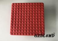 China ABS Jeep Off Road Parts ,  Red Hi Lift Jack Base Plate Plastic Material for sale