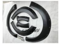 China Textured Black Big Fender Flares ABS , Pickup 4X4 Wheel Arch Flares Mazda Bt50 for sale