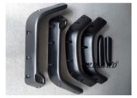 China Pocket Style Pickup Fender Flares Jeep Wrangler ABS Plastic 1997 - 2006 TJ Model for sale