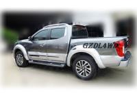 China 2015 NP300 Navara Pickup Fender Flares With Gloss / Textured Surface Finish for sale