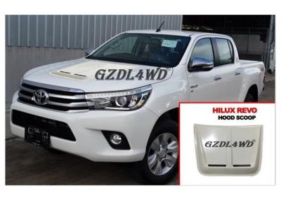 China White Smooth Bonnet Car Hood Scoop Cover Air Vent For Toyota Hilux Revo for sale