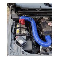 China LLDPE 4x4 Car Snorkels Air Intake Snorkel For Jimny 2019 2020 With Blue High Temperature Silicone Pipe for sale