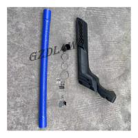 China LLDPE 4x4 Car Snorkels Air Intake Snorkel For Jimny 2019 2020 With Blue High Temperature Silicone Pipe for sale