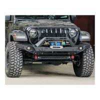 China Steel Car Front Bumper For Wrangler Gladiator 2024 Front Bull Bar for sale
