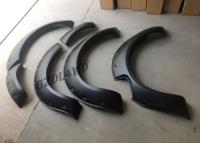 China 2015 Black 4x4 Wheel Arch Flares For Nissan Navara NP300 / Car Fender Trim for sale