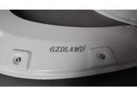 China PP Material White Painted Toyota Hilux Revo Pickup Fender Flares OEM for sale