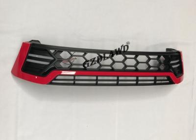China Hilux Body Parts Red LED Front Grill Mesh For Toyota Hilux Revo 2015 2018 for sale