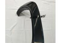 China Smooth Black Wheel Arch Flares TRD Style Fender Flare Kits For Toyota Hilux Revo SR5 2015 2016 for sale
