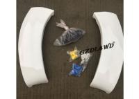 China White Painted Hilux Vigo Fender Flares 4WD Accessories / Vigo Wheel Arch Trim for sale