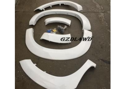 China White Painted Hilux Vigo Fender Flares 4WD Accessories / Vigo Wheel Arch Trim for sale