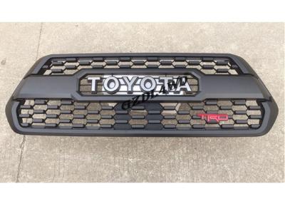 China TRD Style Matte Black Front Grill Mesh , 2016 Toyota Tacoma Aftermarket Accessories for sale