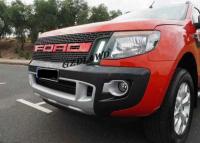 China LED  Ranger T6 Front Grill 4x4 Exterior Accessories Matte Black for sale
