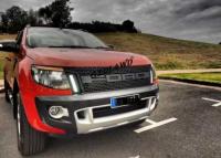 China LED  Ranger T6 Front Grill 4x4 Exterior Accessories Matte Black for sale