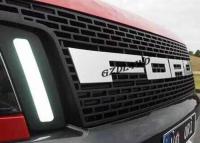 China LED  Ranger T6 Front Grill 4x4 Exterior Accessories Matte Black for sale