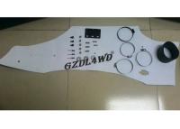China Navara D22 4x4 Snorkel Kit For Nissan Navara D22 01/1997 - 10/2001 for sale