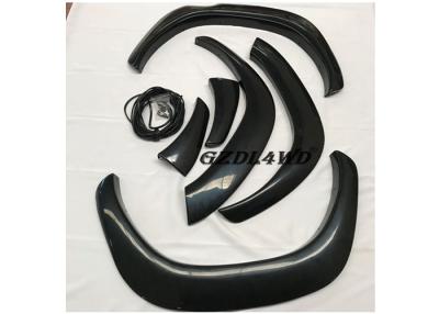 China Smooth Black Wheel Arch Flares For Toyota Hilux Revo Original Style / Wheel Fender Trim for sale