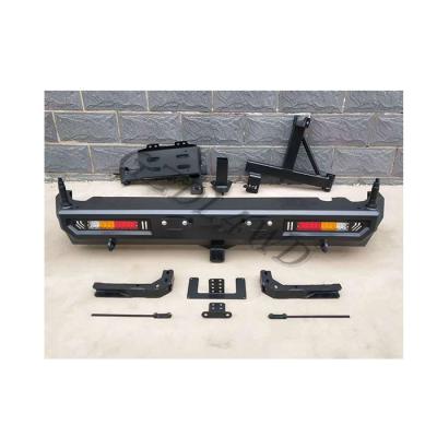 China Rust Resistance 4x4 Steel Car Rear Bumper For Jimny 2019+ Back Bull Bar bumper for sale
