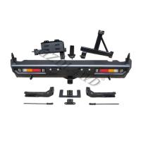 China Rust Resistance 4x4 Steel Car Rear Bumper For Jimny 2019+ Back Bull Bar bumper for sale