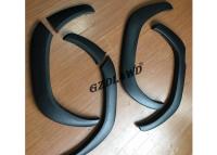 China Original Style Black Fender Flares For Hilux Revo Rocco SR5 2018 Wheel Fender Trims for sale