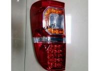 China Auto Accessories Smoke Black LED Tail Lights For Toyota Hilux Vigo SR5 2012-2014 for sale