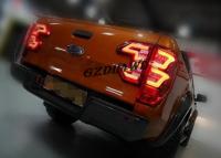 China 2018 Newest Smoke Black LED Tail Lights For  Ranger PX T6 T7 Wildtrak for sale