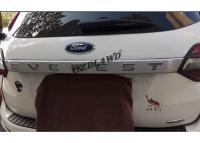 China ABS 4x4 Body Kits Black Rear Trunk Lid Cover Trim For  Everest 2015 Onwards for sale