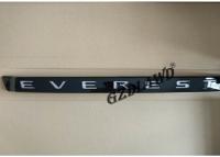 China ABS 4x4 Body Kits Black Rear Trunk Lid Cover Trim For  Everest 2015 Onwards for sale