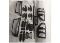China Matte Black Body Trims For  Ranger T6 T7 PX 2012 Onwards Body Kits Cover for sale