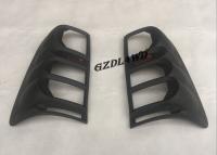 China OEM Matte Black Tail Light Cover For Navara Hilux Revo 15 - 16 for sale