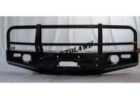 China Black 4x4 Off Road Front Bumper For Toyota Land Cruiser 80 Series 1992 - 1997 for sale