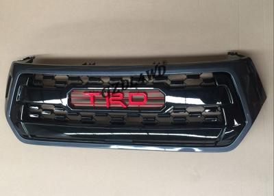 China Black Front Grill Mesh With TRD Logo , Revo Rocco 2018 Toyota Hilux Chrome Grill for sale