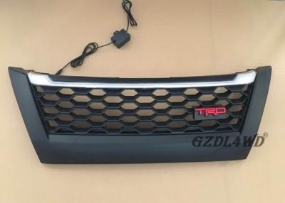 China Matte Black TRD Front Grill With LED Lights For Toyota Fortuner 2018 / Fortuner Accessories for sale