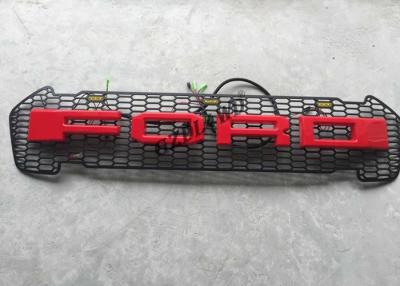 China Ranger PX2 T7 2015 Onwards Front Grille With 3 Yellow LED Lights for sale